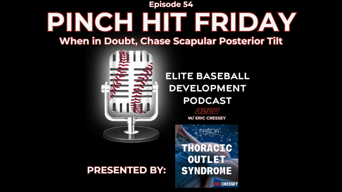 CSP Elite Baseball Development Podcast - Pinch Hit Friday #54: When in ...
